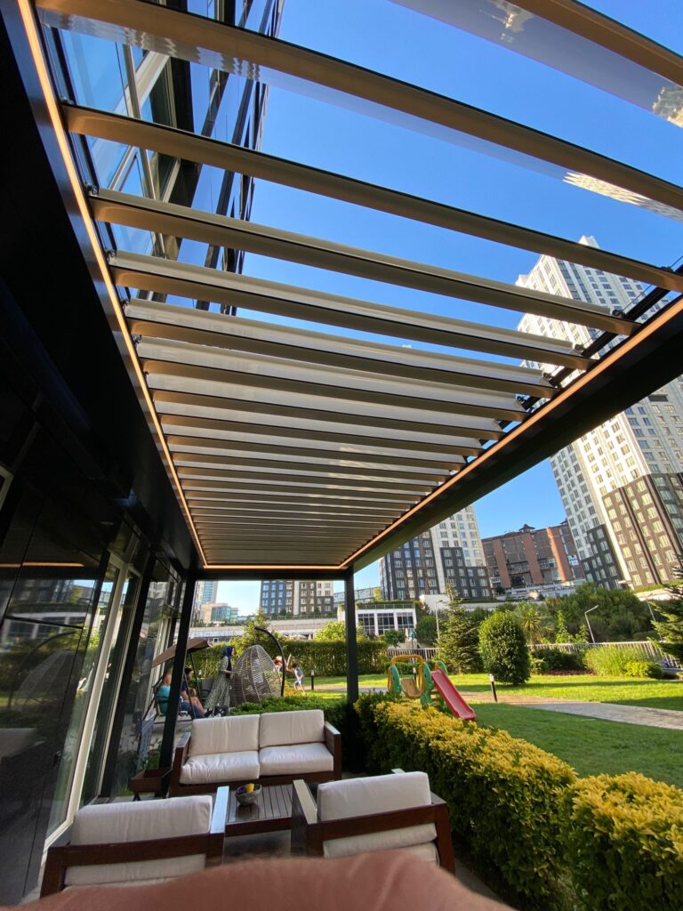 Bioklimatik Pergola Sistemi - Pergole Tente Fiyatları